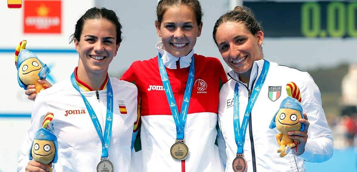 Anna Godoy logra la plata en triatlón en los Juegos Mediterráneos