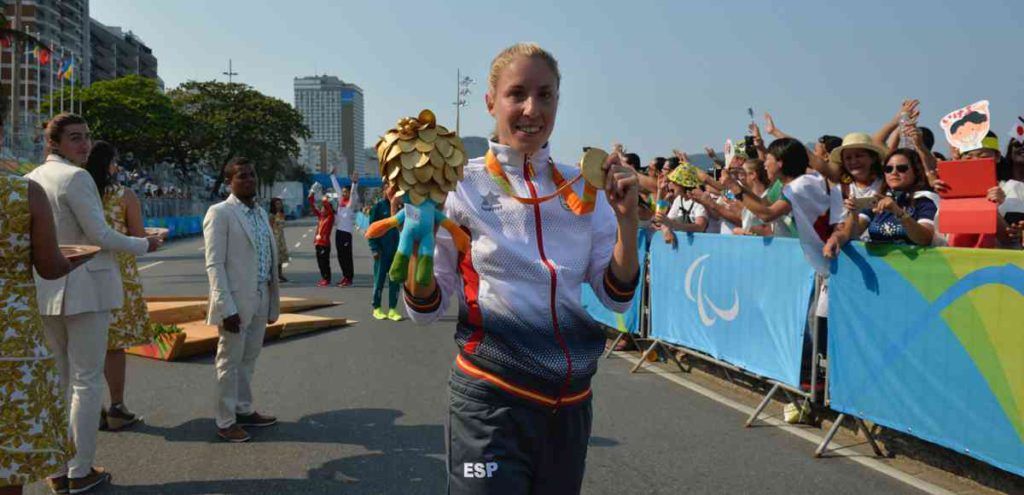 Elena Congost, campeona paralímpica de Maratón en Río