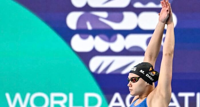 María Daza firmó su mejor marca personal en 100 libre en el Mundial de ...